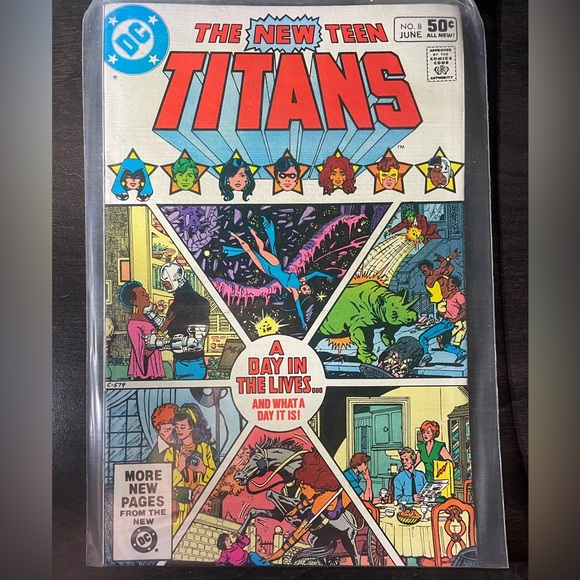 DC Comics | Toys | The New Teen Titans 8 981 First Appearance Of Terry ...